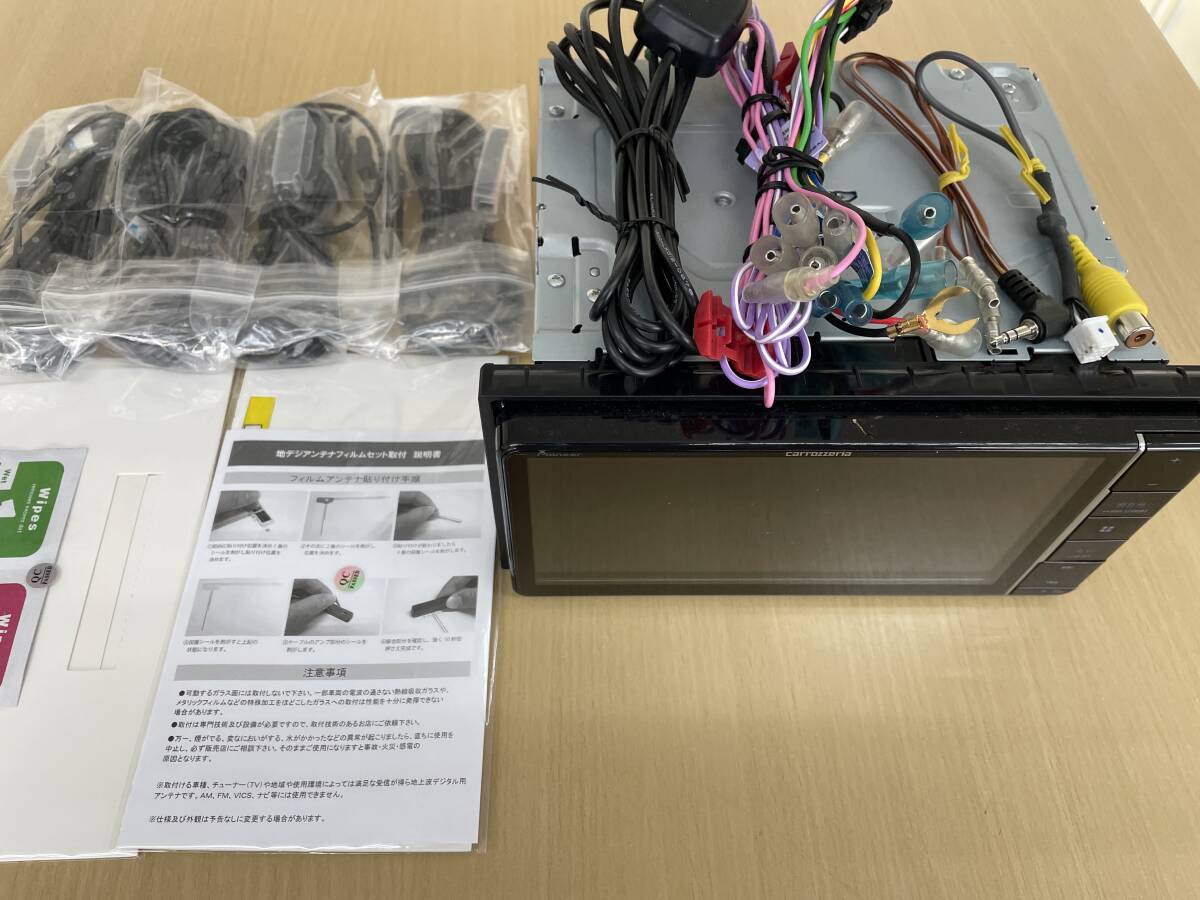 【目立った傷や汚れなし】 送料込！2022年モデル AVIC-RW712 楽ナビcarrozzeria パイオニア カロッツェリア HDMI ...