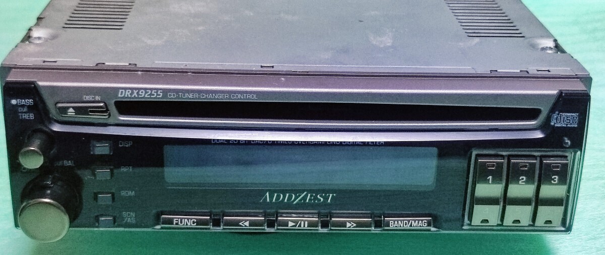 【やや傷や汚れあり】【送料無料】名機！ADDZEST アゼスト Clarion 1DIN CDプレイヤー DRX9255 カーステレオの落札 ...