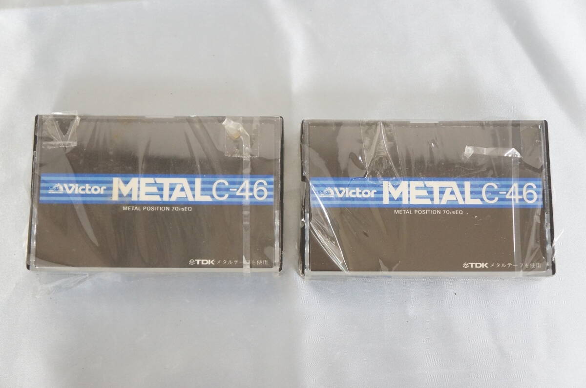 【未使用】Victor ビクター C-46 METAL メタル カセットテープ 2点セット 7004096011の落札情報詳細 - ヤフオク ...