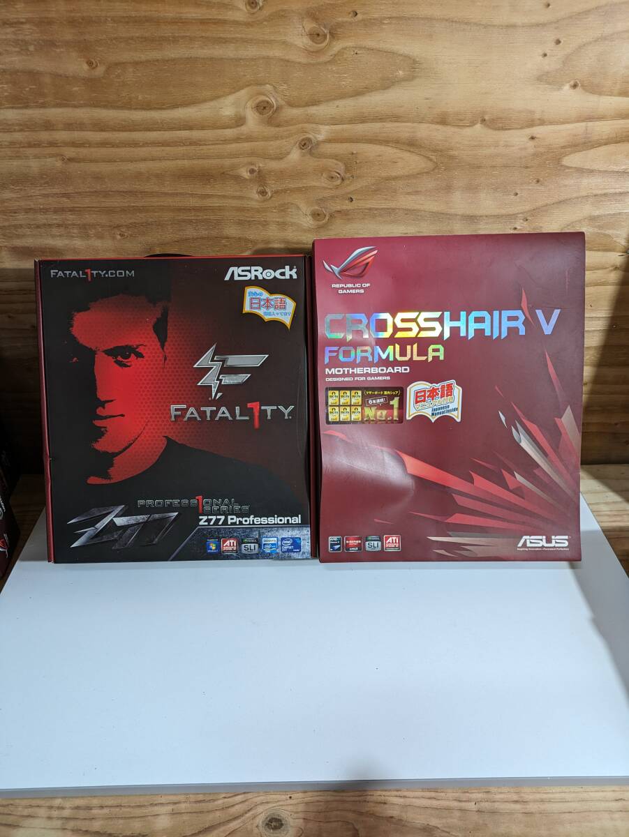 【全体的に状態が悪い】FATAL1TY Z77Professiona CROSSHAIR V FORMULA マザーボード 動作未確認 ...