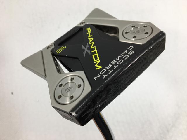 【傷や汚れあり】即決 中古 スコッティ・キャメロン PHANTOM X 12 (ファントムX 12) 2019 パター オリジナルスチール ...