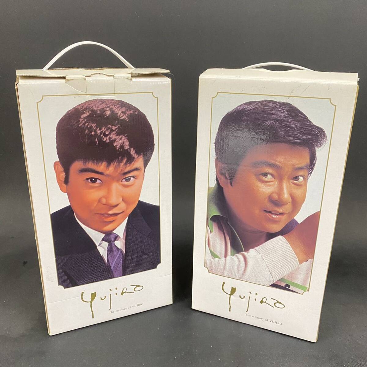 【未使用】K2923 【新品未開栓 長期保管品 石原裕次郎メモリアルBOX 2箱セット】宝酒造製 清酒 松竹梅 果実酒 カリフォルニアワイン ...