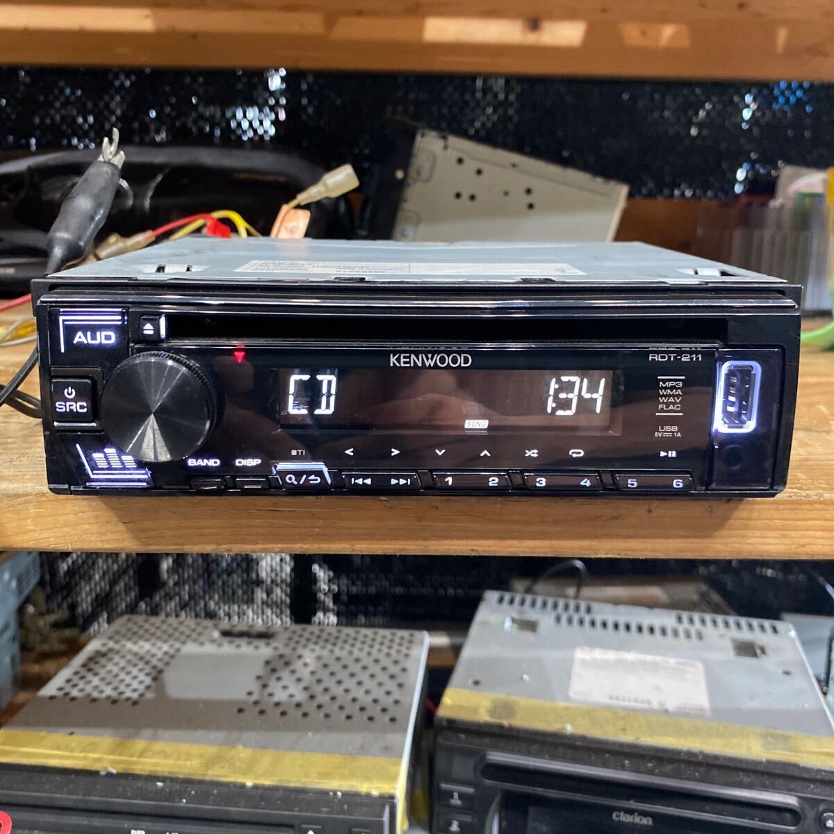 【傷や汚れあり】JVC KENWOOD CD/AUX/USB RDT-211の落札情報詳細 - ヤフオク落札価格検索 オークフリー
