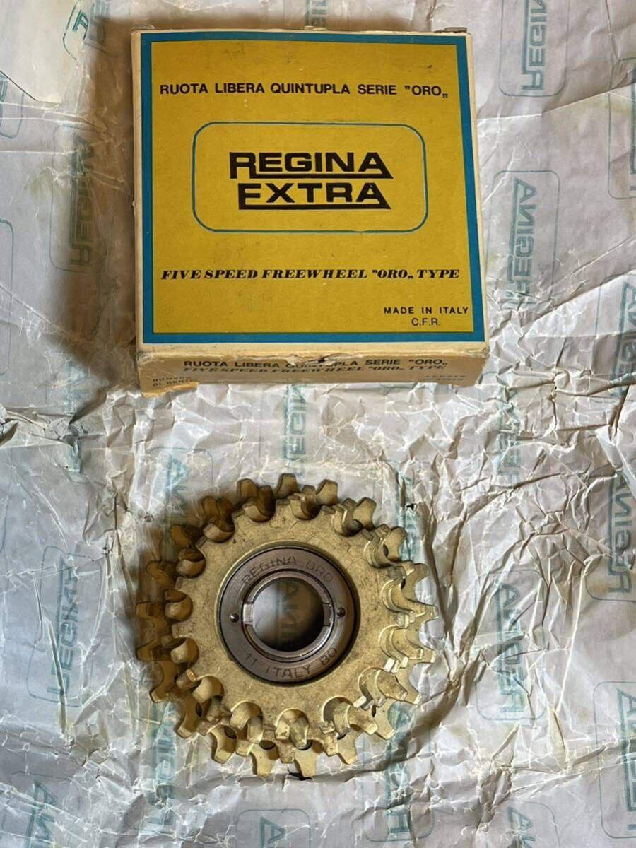 【未使用】Regina EXTRA ORO レジナ オロ ボスフリー 5速 80年製 未使用品 ビンテージパーツ クラシックレーサー ...