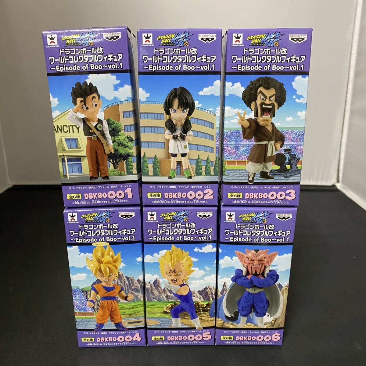 【未使用】★☆国内正規品 WCF ワールドコレクタブルフィギュア ドラゴンボール 改 Episode of Boo Vol.1 全6種セット 未開封品 コレクタブル☆★の落札情報詳細 ...
