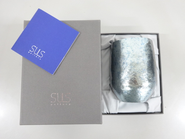 【未使用】新品 未使用品 SUS Gallery サスギャラリー Goblet Capri Blue ゴブレット カプリブルー S-400CB ...