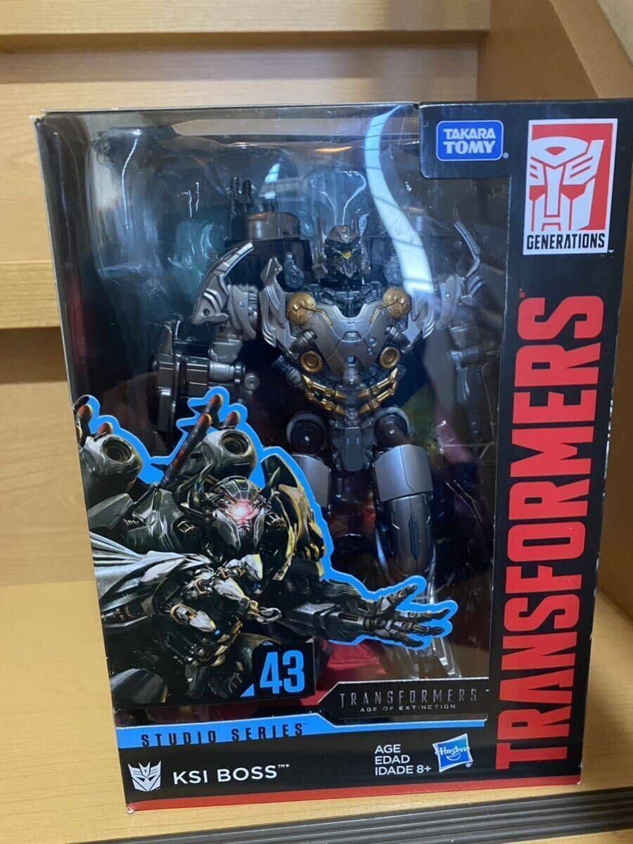 【未使用】未開封 ss-35 ケイエスアイボス トランスフォーマー スタジオシリーズ KSI BOSS 海外版パッケージ 最後の騎士王 ...