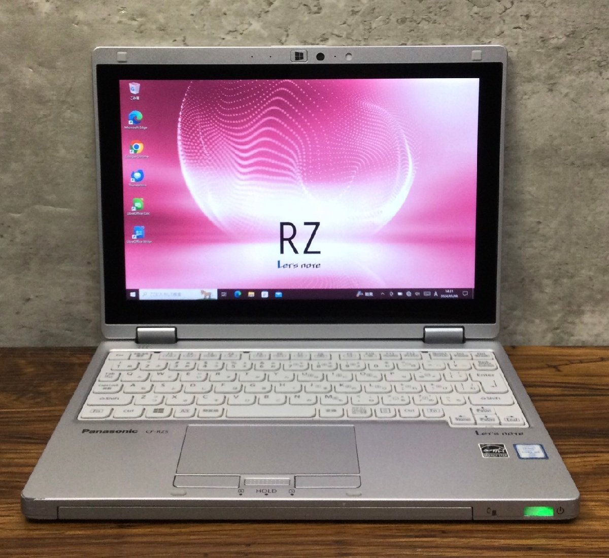 【やや傷や汚れあり】1円～ Panasonic LET'S NOTE RZ5 / Core m5 6Y57 (1.10GHz) / メモリ ...