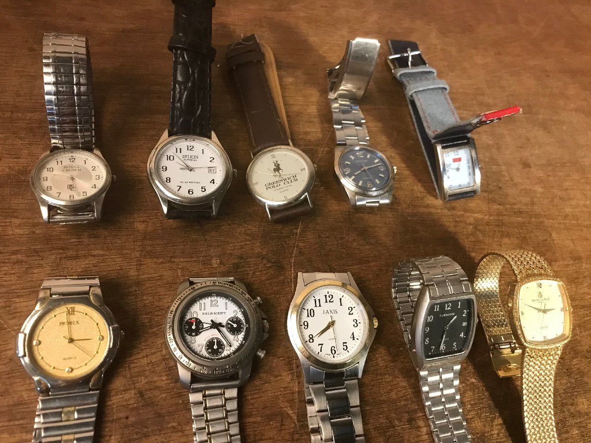 【傷や汚れあり】SS-3820 送料込 PRIMEX CARROZZE J-AXIS FIELD SCRIPT FRANCOIS BLIN ROYAL CROWN KRONE ELITE 腕 ...