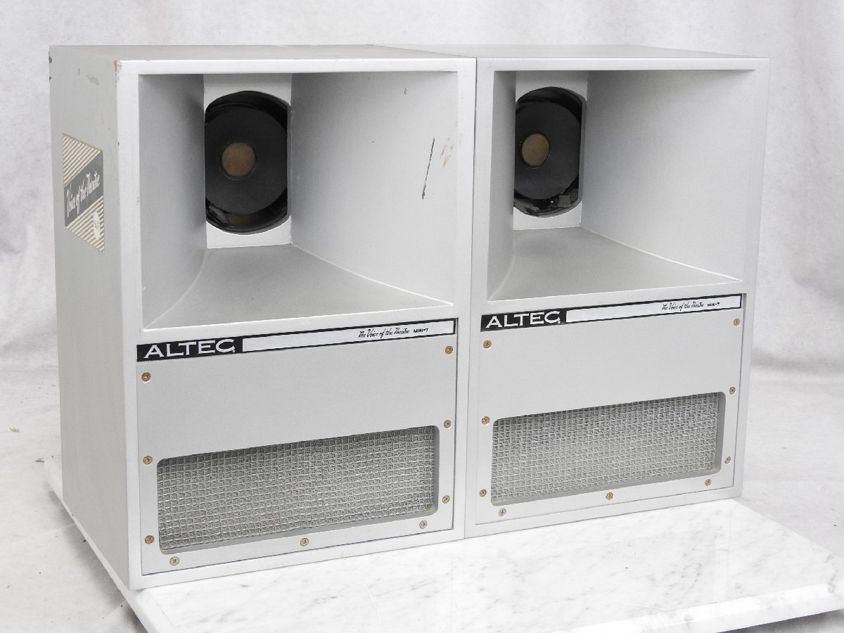 【傷や汚れあり】☆ ALTEC アルテック MINI-7 スピーカーペア ☆中古☆の落札情報詳細 - ヤフオク落札価格検索 オークフリー