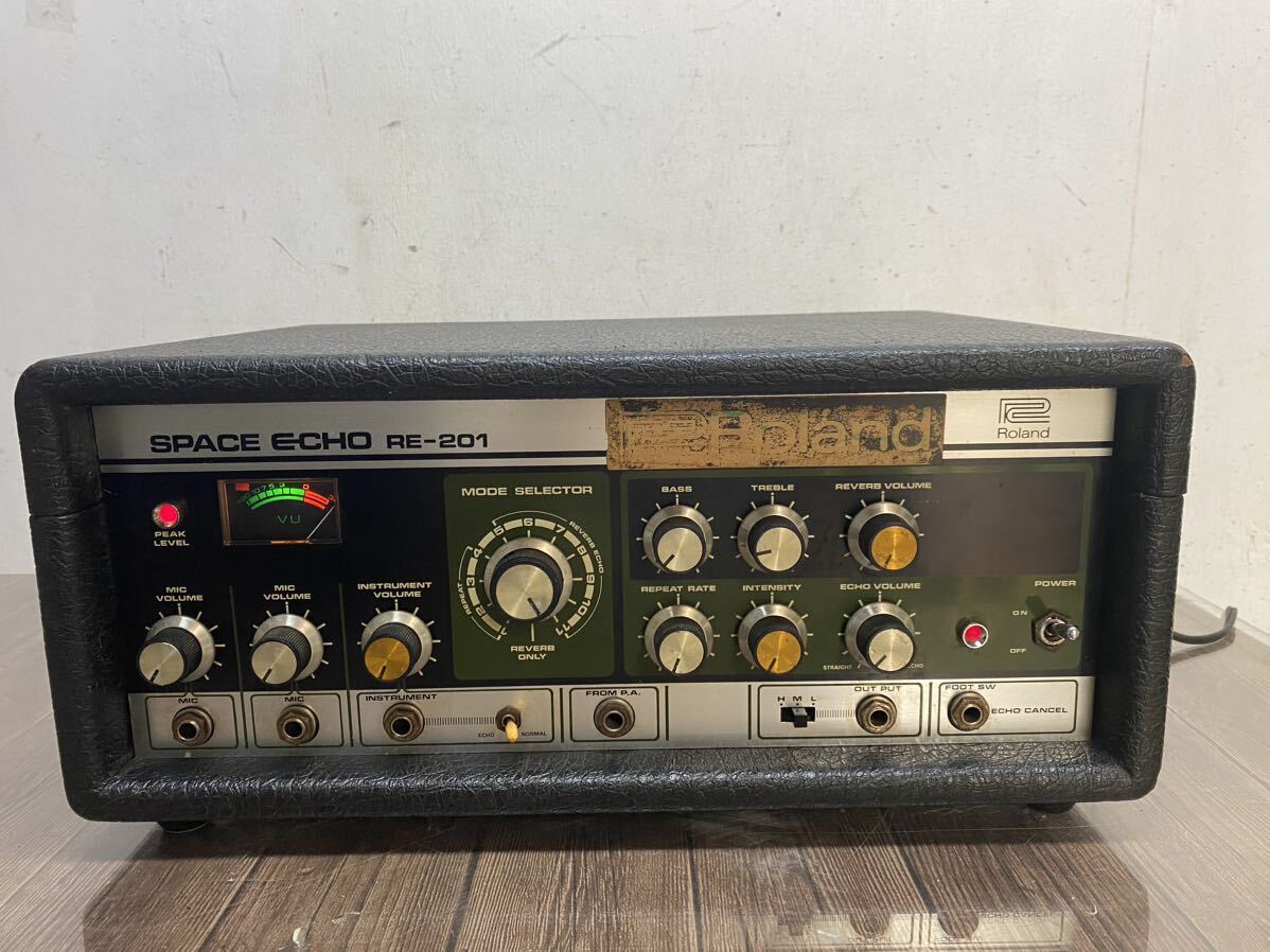 【傷や汚れあり】Roland ローランド SPACE ECHO スペースエコー RE-201の落札情報詳細 - ヤフオク落札価格検索 オークフリー