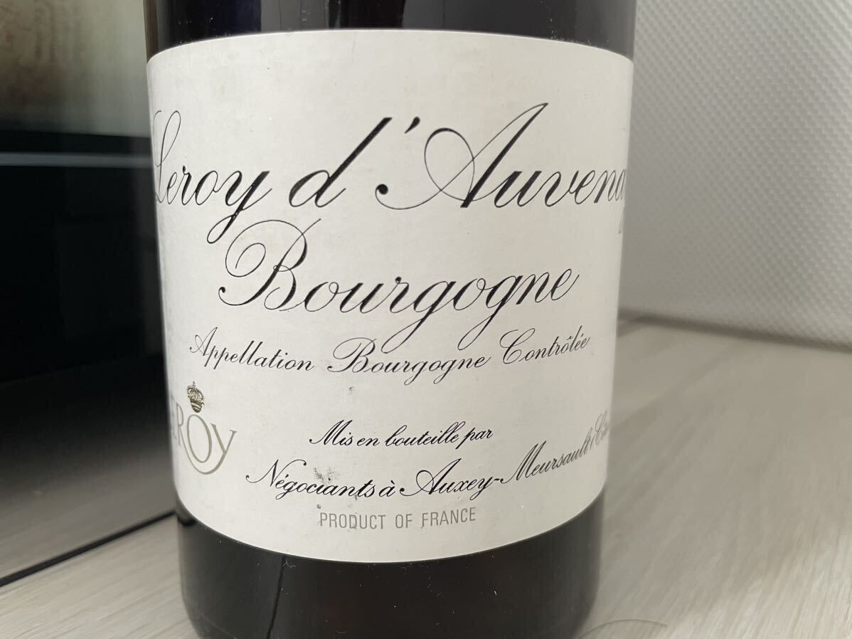 【未使用】【1円〜】 ルロワ ドーヴネ ブルゴーニュ ルージュ 1978 Leroy d'Auvenay Bourgogne 高島屋 セラー保管 送料無料の落札情報詳細 - Yahoo ...