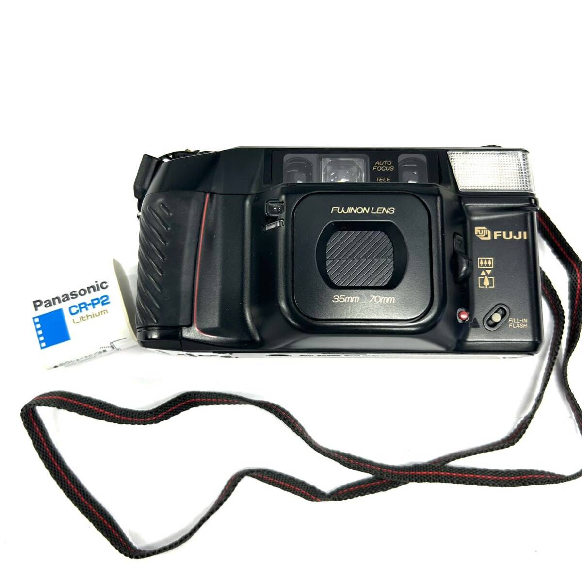 【全体的に状態が悪い】Y678 フィルムカメラ FUJI フジ TELE CARDIA SUPER DATE 35mm 70mm ジャンク品 ...