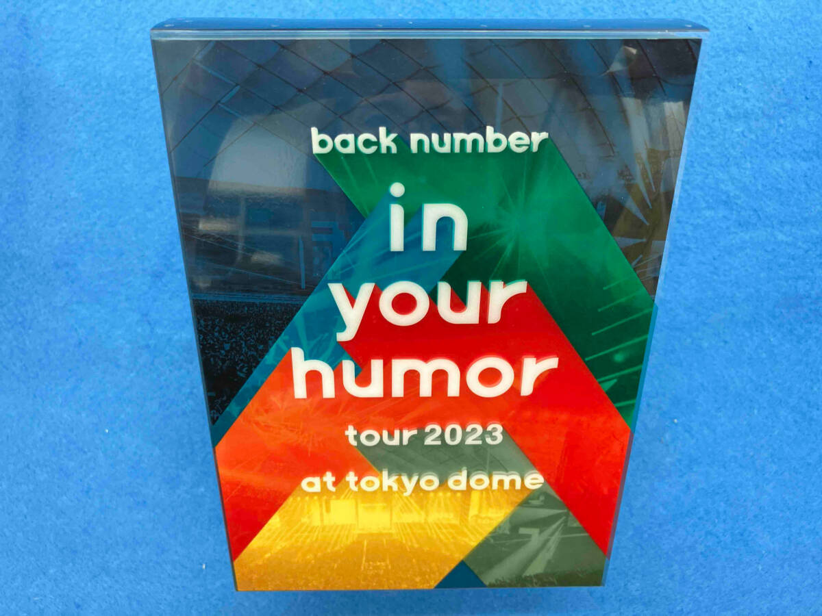 【やや傷や汚れあり】back number DVD in your humor tour 2023 at 東京ドーム (通常版)の落札情報詳細 - ヤフオク落札価格検索 オークフリー