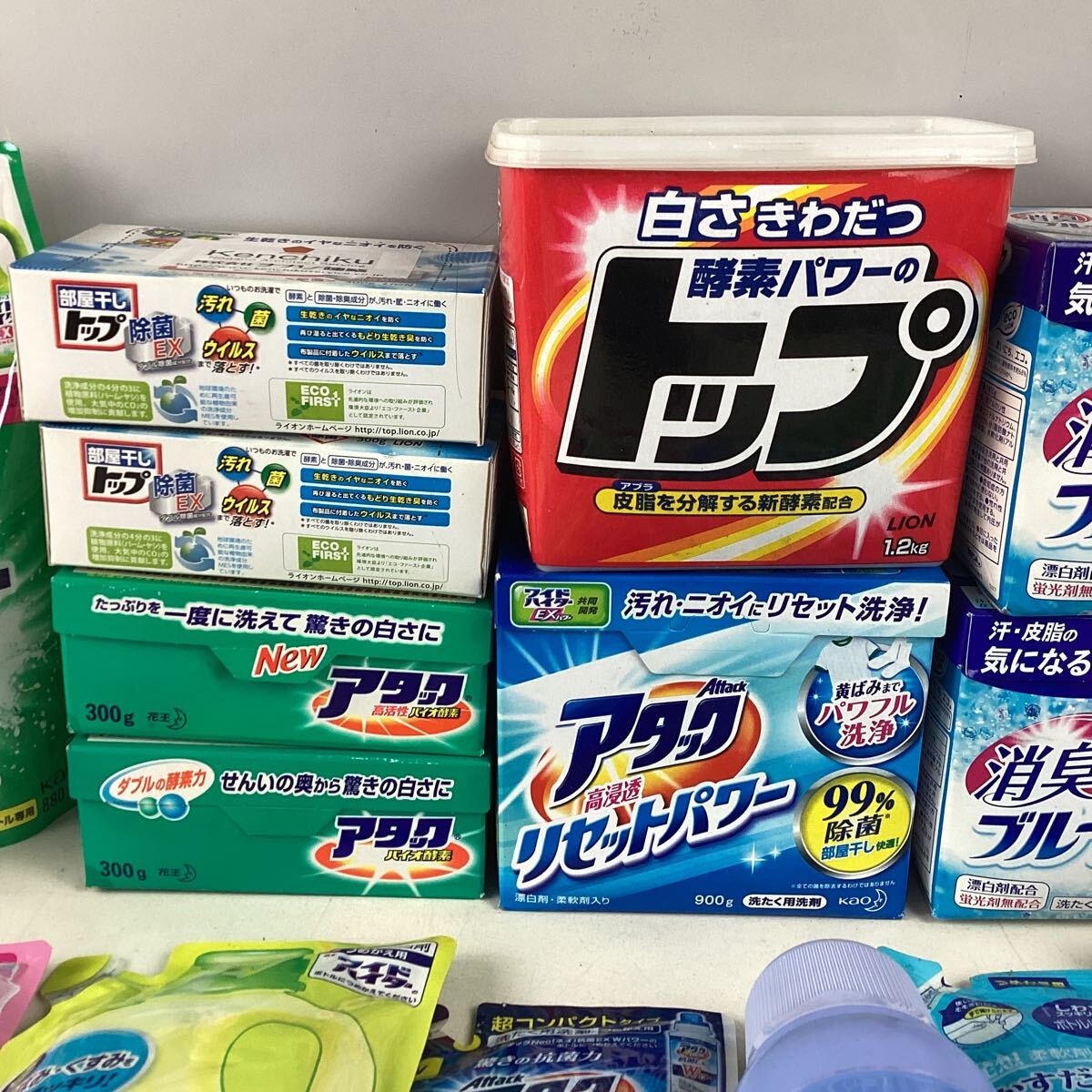 【未使用に近い】k619 洗濯洗剤 漂白剤 まとめ 約25点 液体 粉末 衣料 衣類 洗剤 洗濯用洗剤 トップ アリエール アタック ビーズ ブライト ワイドハイターの落札情報詳細 ...