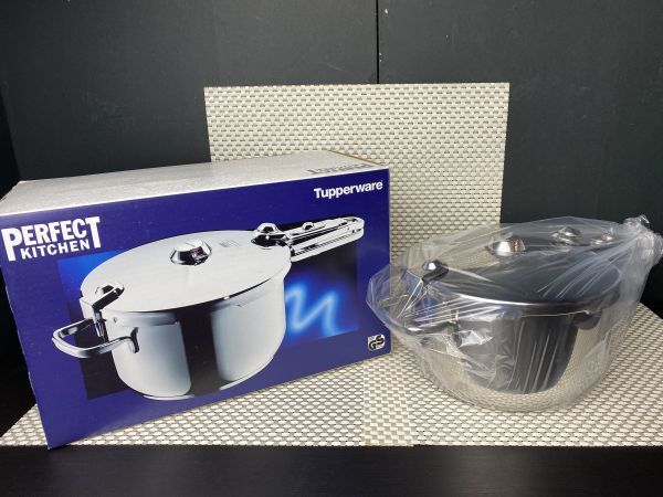 【未使用】rkw★未使用 Tupperware タッパーウェア PERFECT KITCHEN パーフェクトキッチン 圧力鍋 5L ステンレス 鍋 片手鍋 調理器具 5リットル★の落札情報詳細 ...