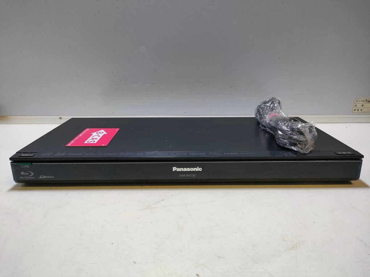 【傷や汚れあり】E376(中古現状、即発送）パナソニック BDレコーダー DMR-BRT230(電源+B-CAS付き)2013年製の落札情報 ...