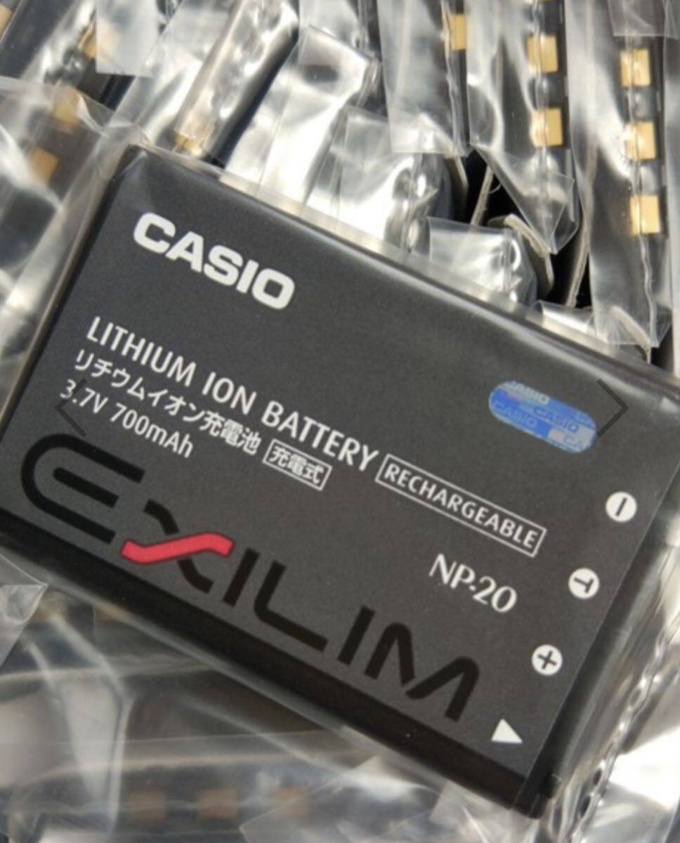 【未使用】カシオ純正電池パックCASIO【NP-20/NP20 】バッテリー新品未使用 3.7V/700mAhの落札情報詳細 - ヤフオク落札 ...