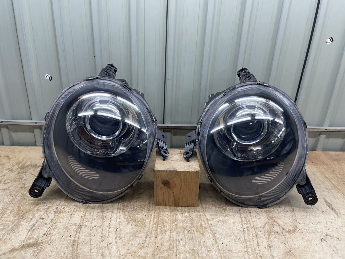 【やや傷や汚れあり】6-0610-4 ★ レンズ リペア コーティング 済み ★ ホンダ N-ONE JG1 純正 HID ヘッドライト RS 加工 左右 インナー ブラック 無限 改造車の ...