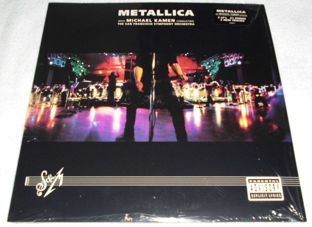 【目立った傷や汚れなし】METALLICA S&M メタリカ シンフォニー&メタリカ US 3LPの落札情報詳細 - ヤフオク落札価格検索 オークフリー