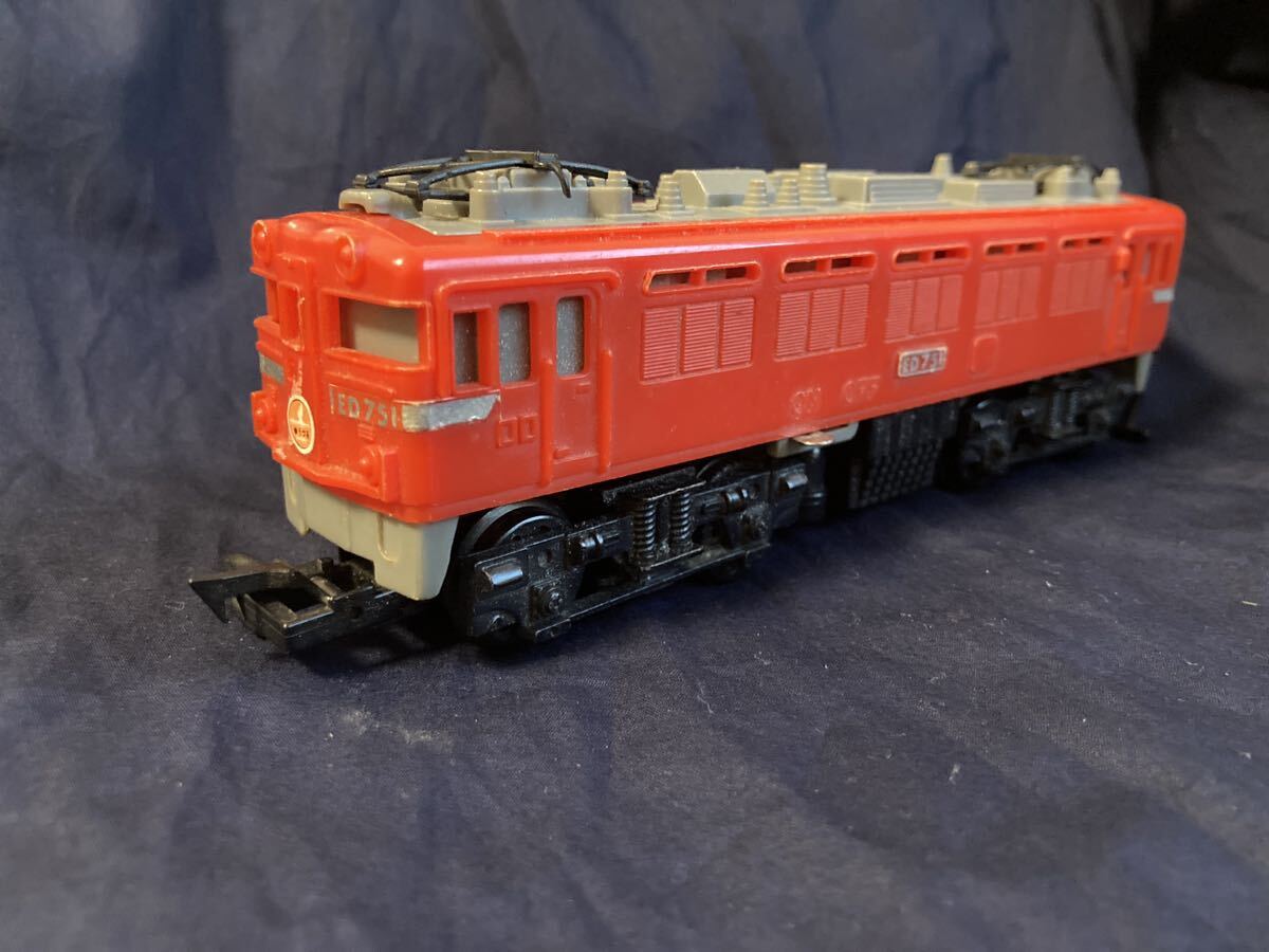 【全体的に状態が悪い】スーパーレール ED75 電気機関車の落札情報詳細 - ヤフオク落札価格検索 オークフリー