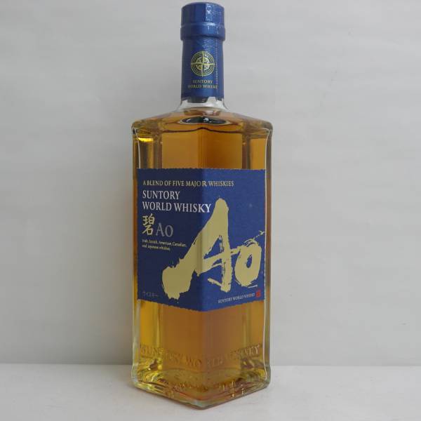 【目立った傷や汚れなし】SUNTORY（サントリー）碧 Ao 43％ 700ml ※ラベルキズ I24F090006の落札情報詳細 - ヤフオク落札価格検索 オークフリー