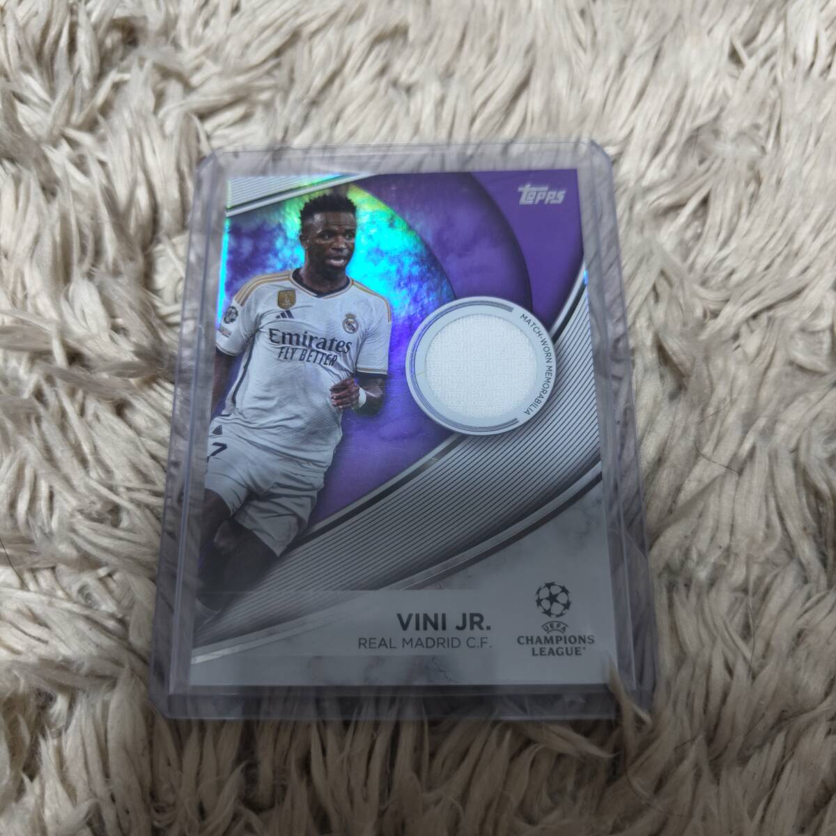【やや傷や汚れあり】2023-24 TOPPS UEFA CLUB COMPETITIONS SOCCER Vini Jr., Real ...