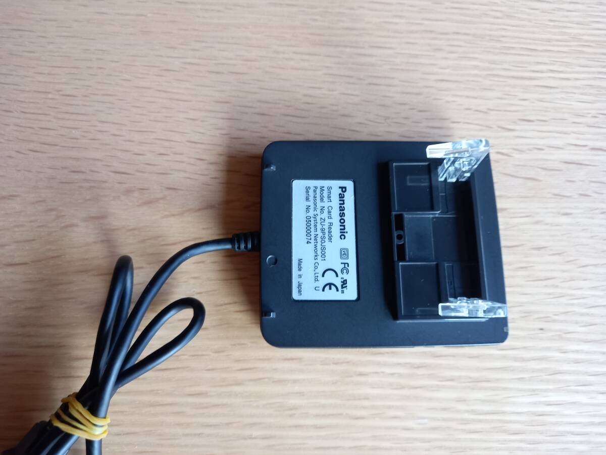 【やや傷や汚れあり】接触型ICカードリーダライター Panasonic USB接続スマートカードリーダー ZU-9PS/マイナンバー対応 windows10 動作確認済みの落札情報詳細 ...