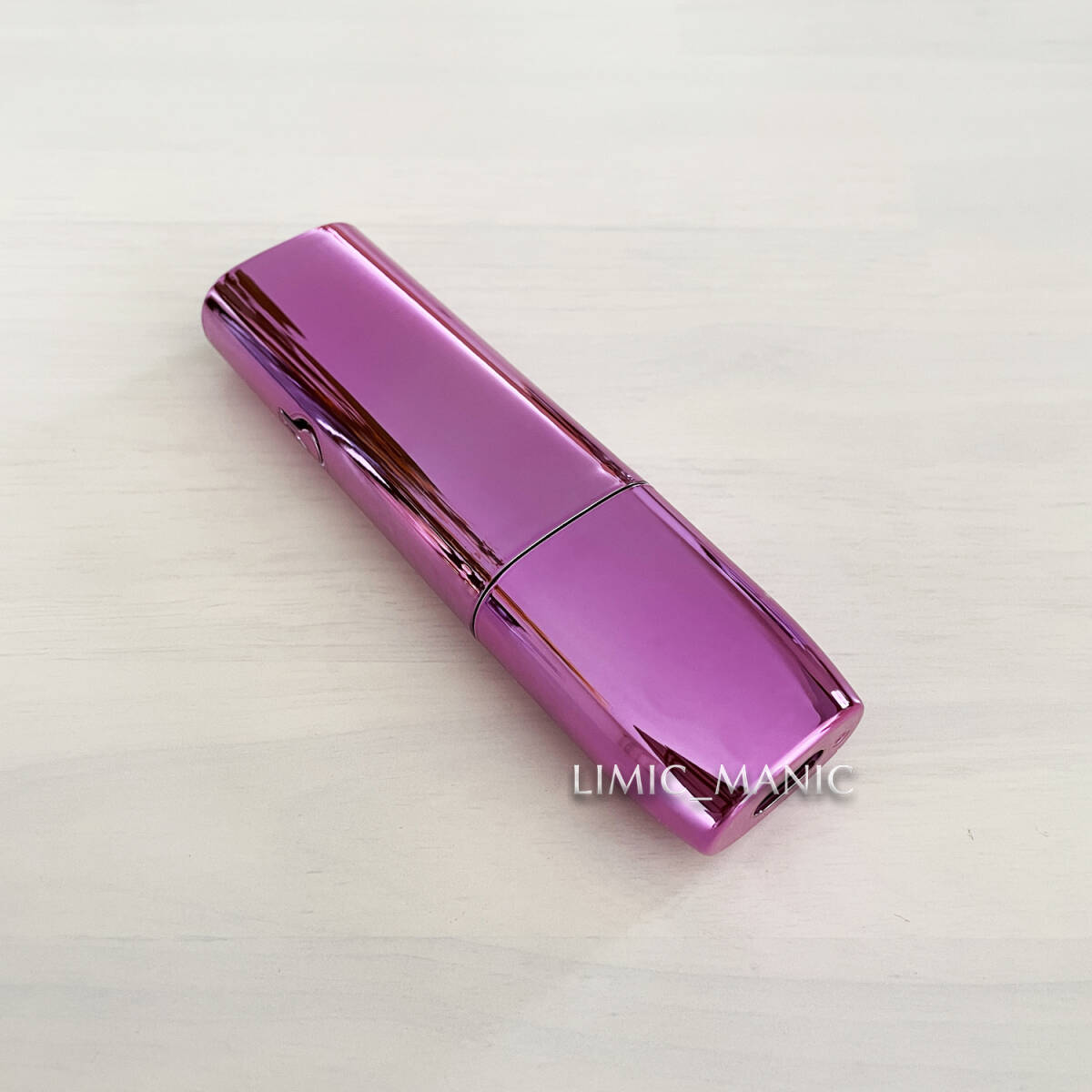 【未使用】アイコス イルマワン / イルマiワン専用 ケース アイコスケース IQOS ILUMA ONE 保護 メッキ加工 艶あり ピンク ...