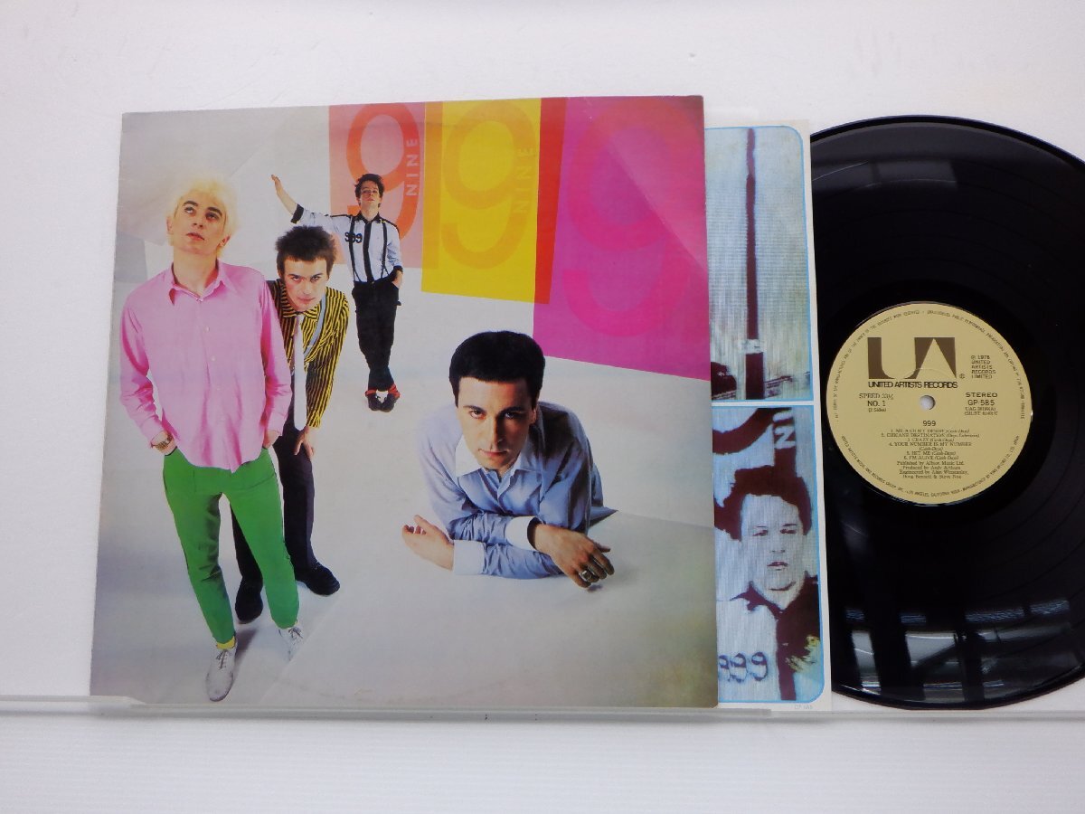 【やや傷や汚れあり】999「999」LP（12インチ）/United Artists Records(GP-585)/洋楽ロックの落札情報詳細 - Yahoo!オークション落札価格検索 オークフリー