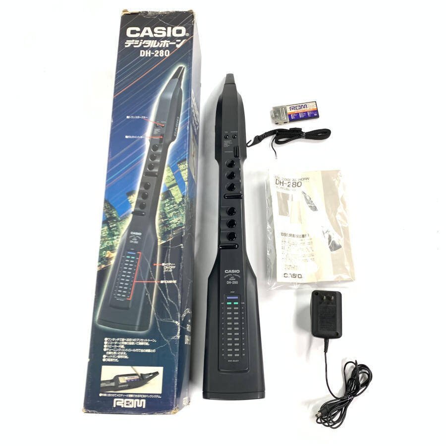 【通電確認品】CASIO カシオ DH-800 デジタルホーン ROM&MIDI ケース・アダプター付き の落札情報詳細 - ヤフオク落札価格 ...