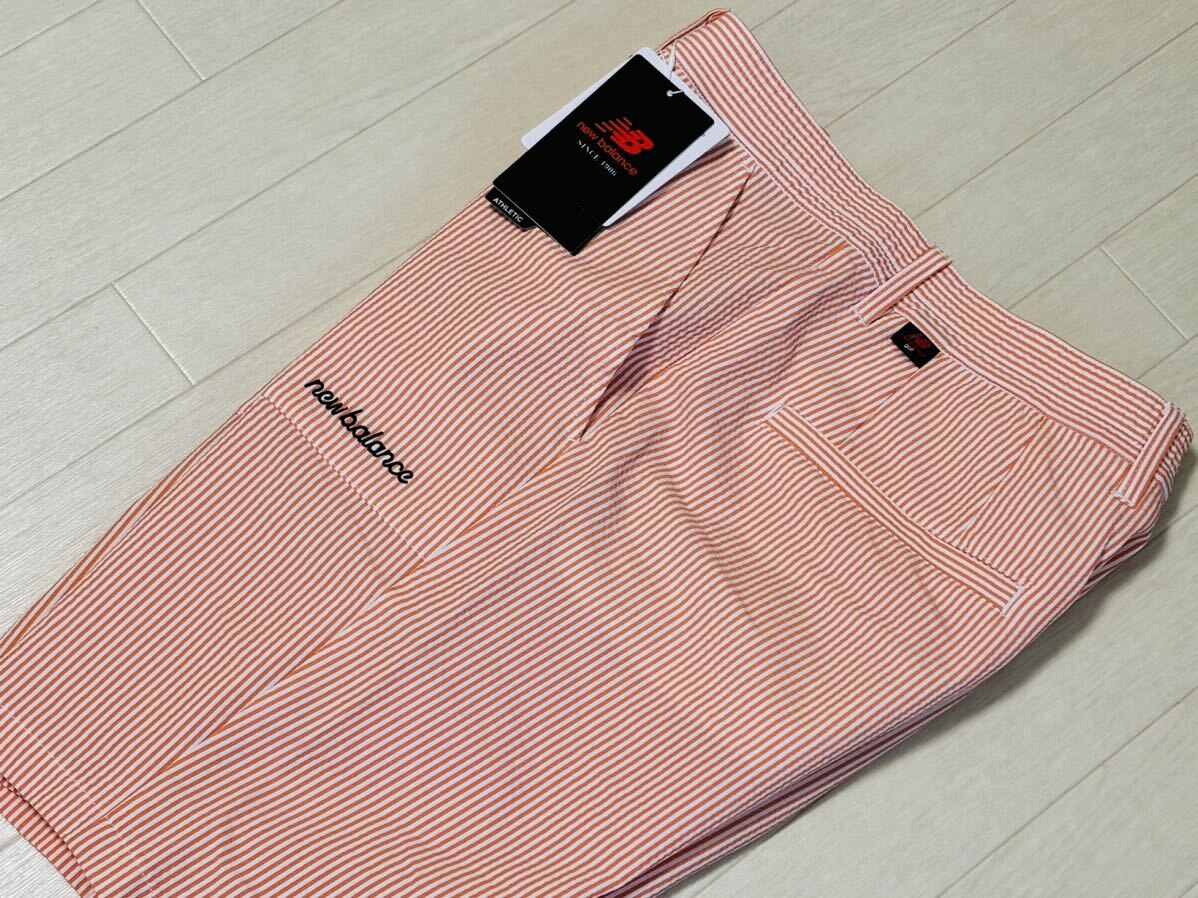 【未使用】新品★ニューバランス ゴルフ ストライプ柄 シアサッカー 吸汗速乾 ストレッチ ショートパンツ/春夏/オレンジ/サイズ6(w84-88)/送料185円の落札情報詳細 - Yahoo ...