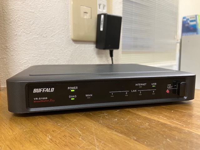 【目立った傷や汚れなし】 BUFFALO IPsec対応 VPNルーター VR-S1000 ケーブル付 の落札情報詳細 - ヤフオク落札価格 ...