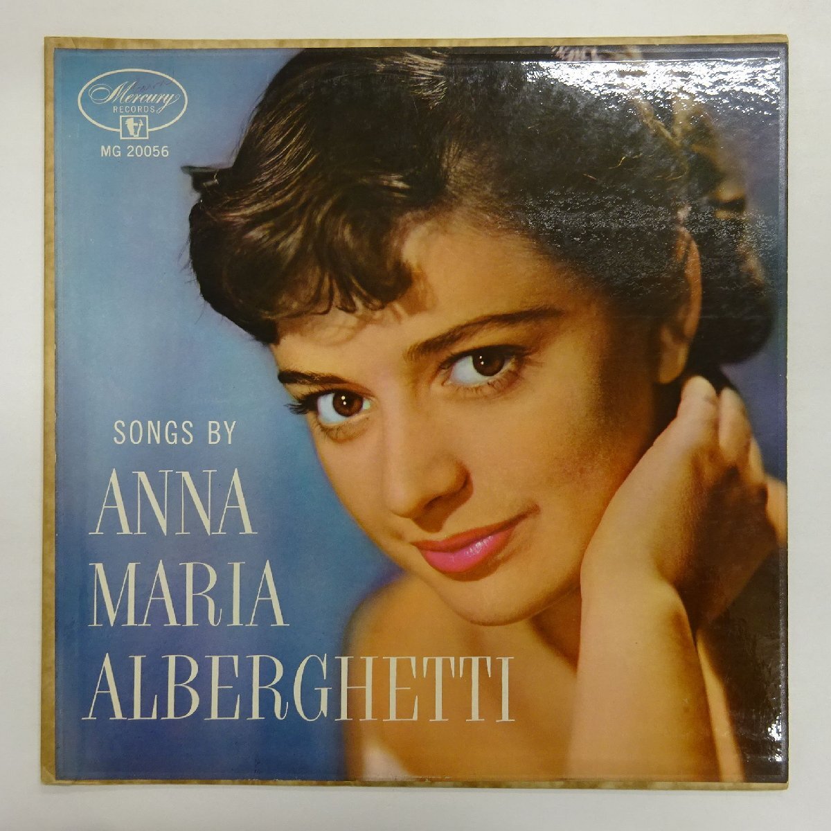 【やや傷や汚れあり】10028884;【US盤/黒ラベル/MONO/深溝/コーティングジャケ】Anna Maria Alberghetti ...