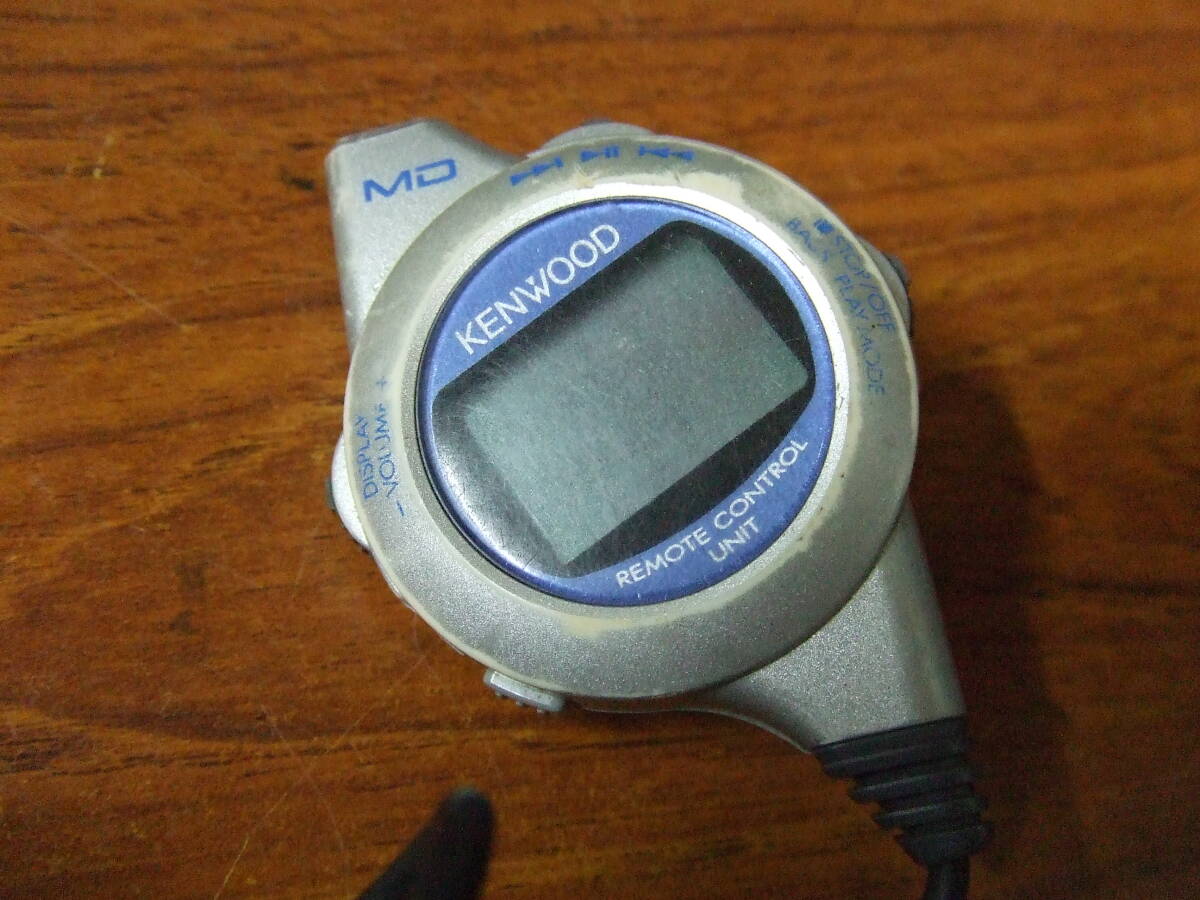 【傷や汚れあり】j492 kenwood/ケンウッド ポータブルMDプレーヤー用リモコン リモコンのみ 中古 未確認 現状品の落札情報詳細 ...