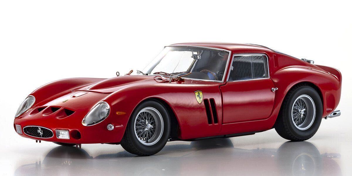 【未使用】改良リニューアル版 新品 京商 1/18 フェラーリ 250GTO (KS08438R) レッド Kyosho Ferrari ...