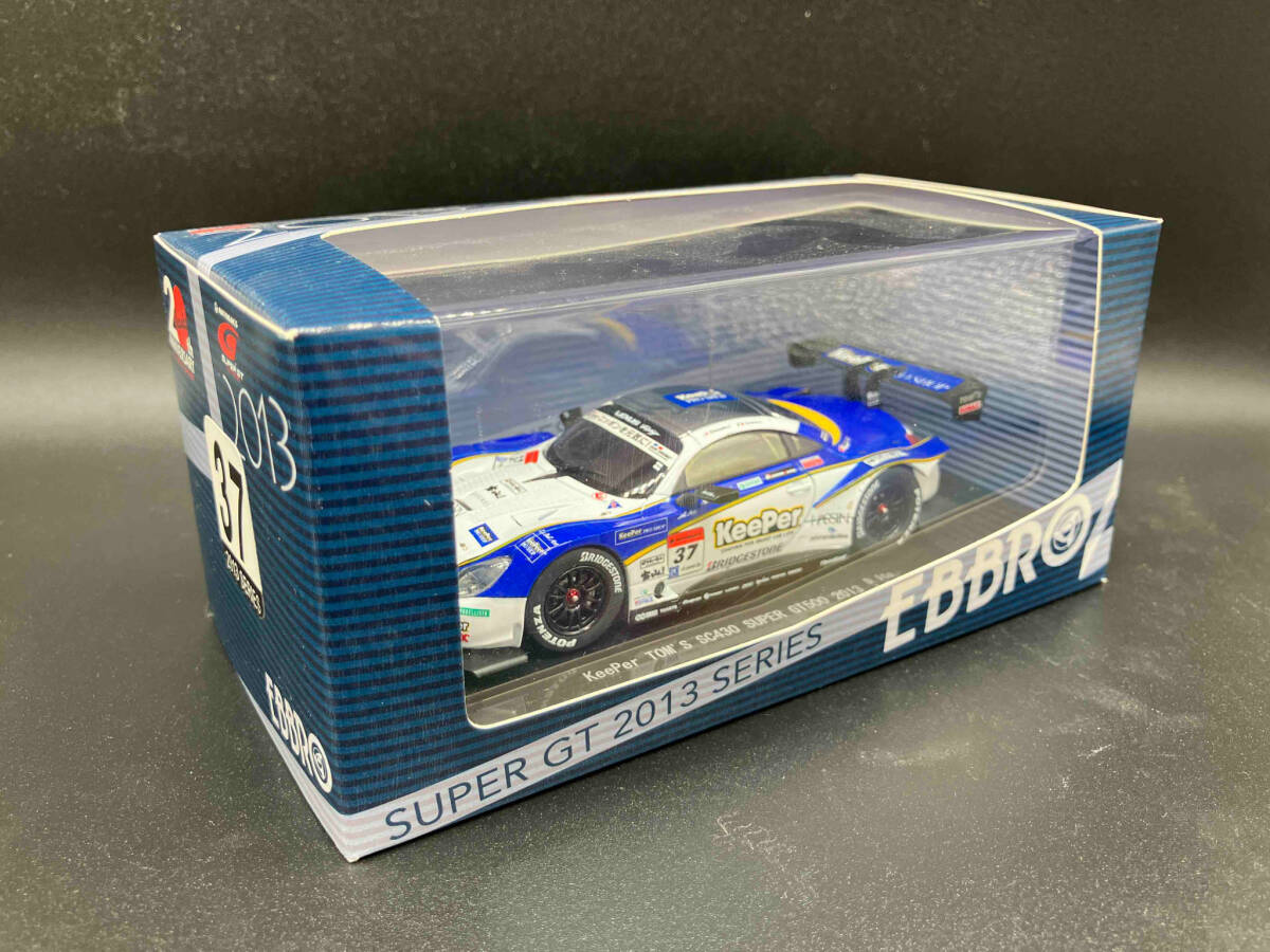 【やや傷や汚れあり】EBBRO 1/43 SUPER GT500 KeePer TOM'S SC430 2013 No.37 WHITE ...