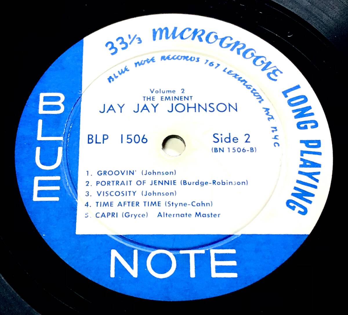 【やや傷や汚れあり】 Mono稀少Lex完オリ重量盤Jay J.Johnson / The Eminent Vol.2 Clifford ...