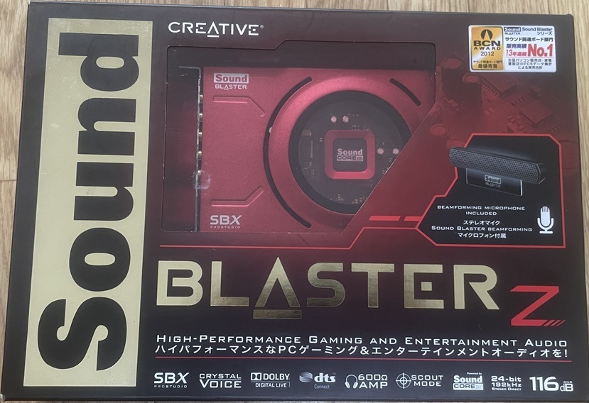【未使用に近い】ジャンク】Creative Labs Sound Blaster 16 Cバス用サウンドボード CT2720 付属品あり PC ...