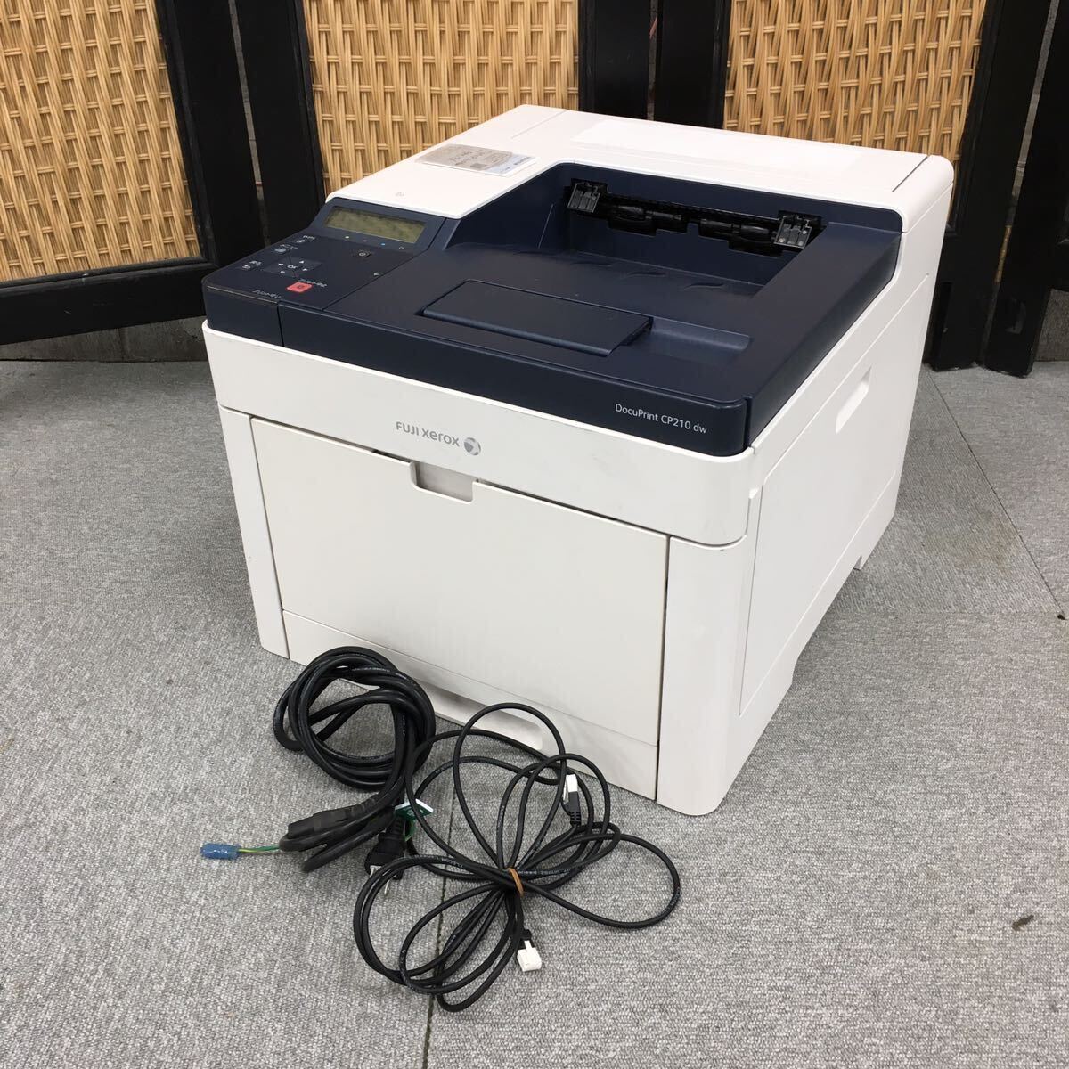 【やや傷や汚れあり】&【売り切り】FUJI xerox富士ゼロックス DocuPrint CP210 dw A4カラー LEDプリンター ...