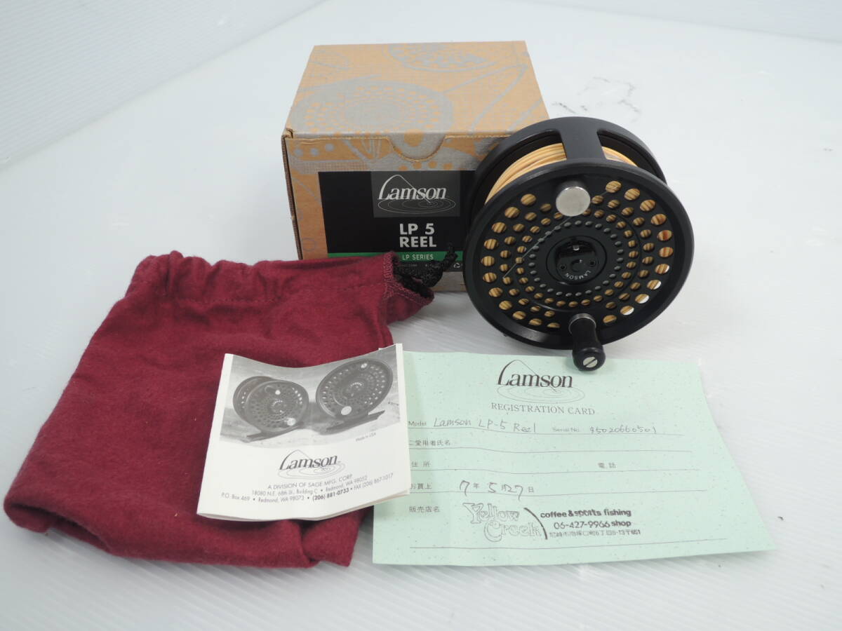 【やや傷や汚れあり】 Lamson ラムソン LP SERIES LP5 REEL フライリール ブラック 箱あり 釣り道具 リール フィッシング/管理3127A22-01260001の落札 ...
