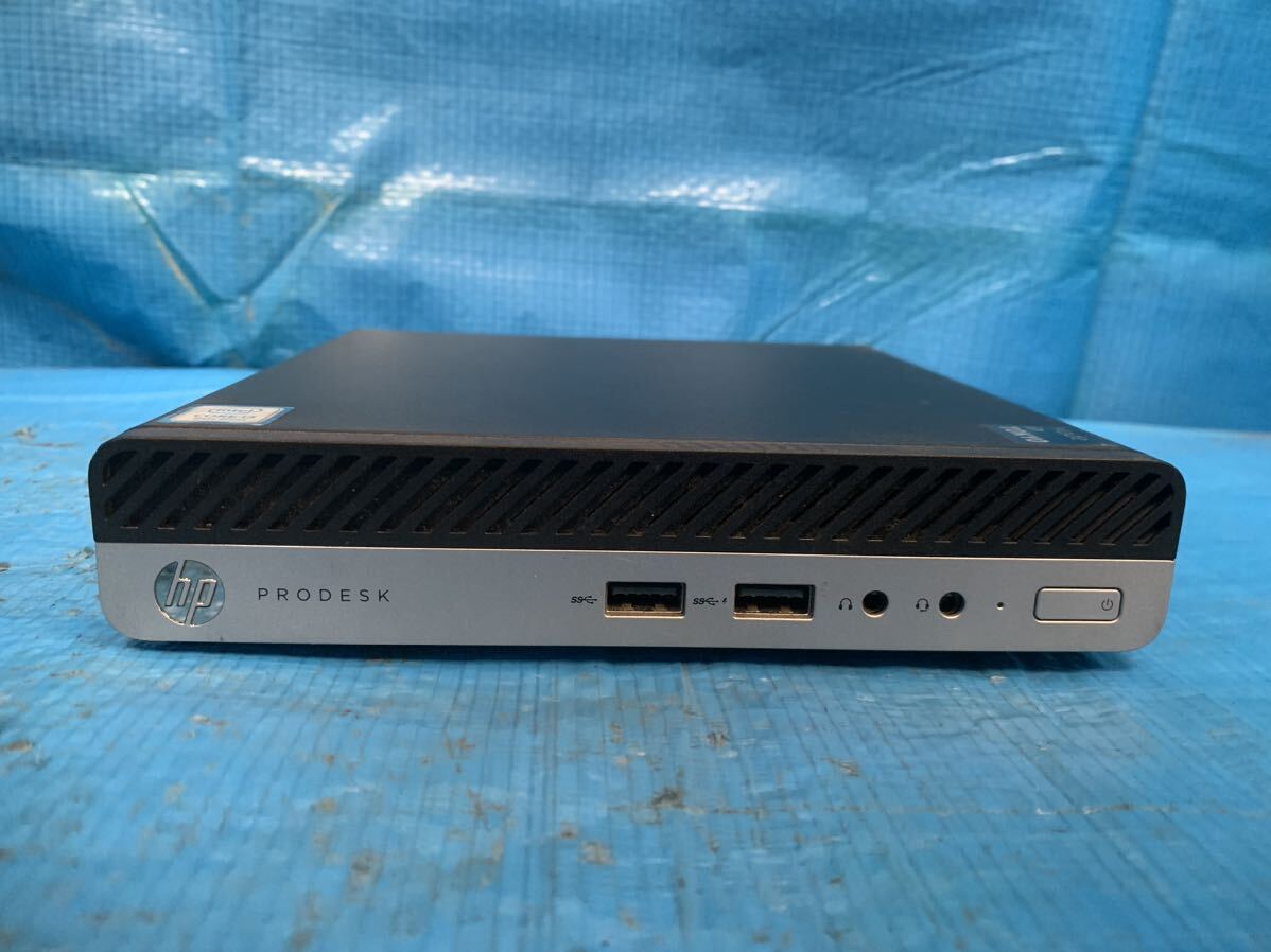 【傷や汚れあり】HP ProDesk 400 G5 Desktop mini Intel Core i3-9100T ディスクトップPCの落札 ...