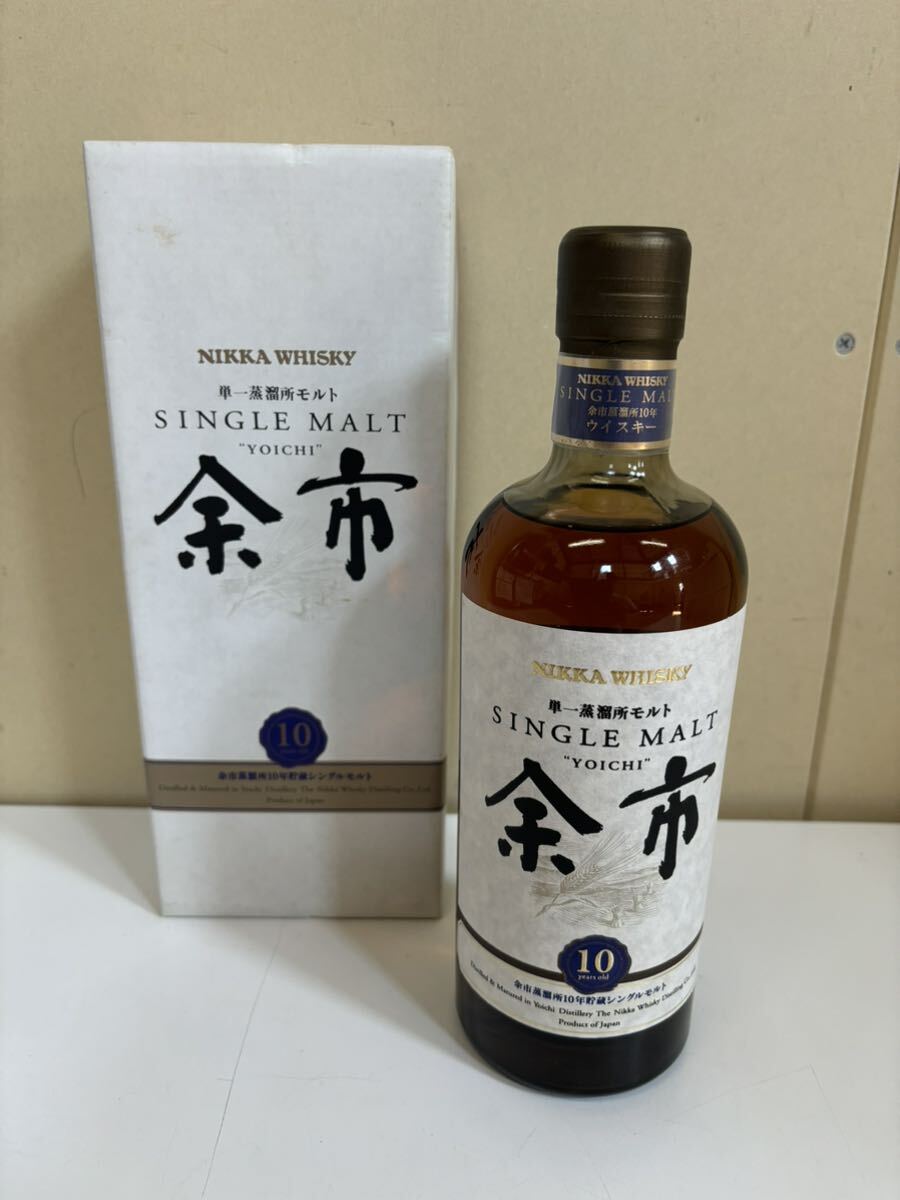 【未使用】② 【未開封】NIKKA ニッカ 余市 10年 シングルモルト 旧 700ml 45% 箱付き ジャパニーズウィスキーの落札情報詳細 - Yahoo!オークション落札価格検索 オークフリー