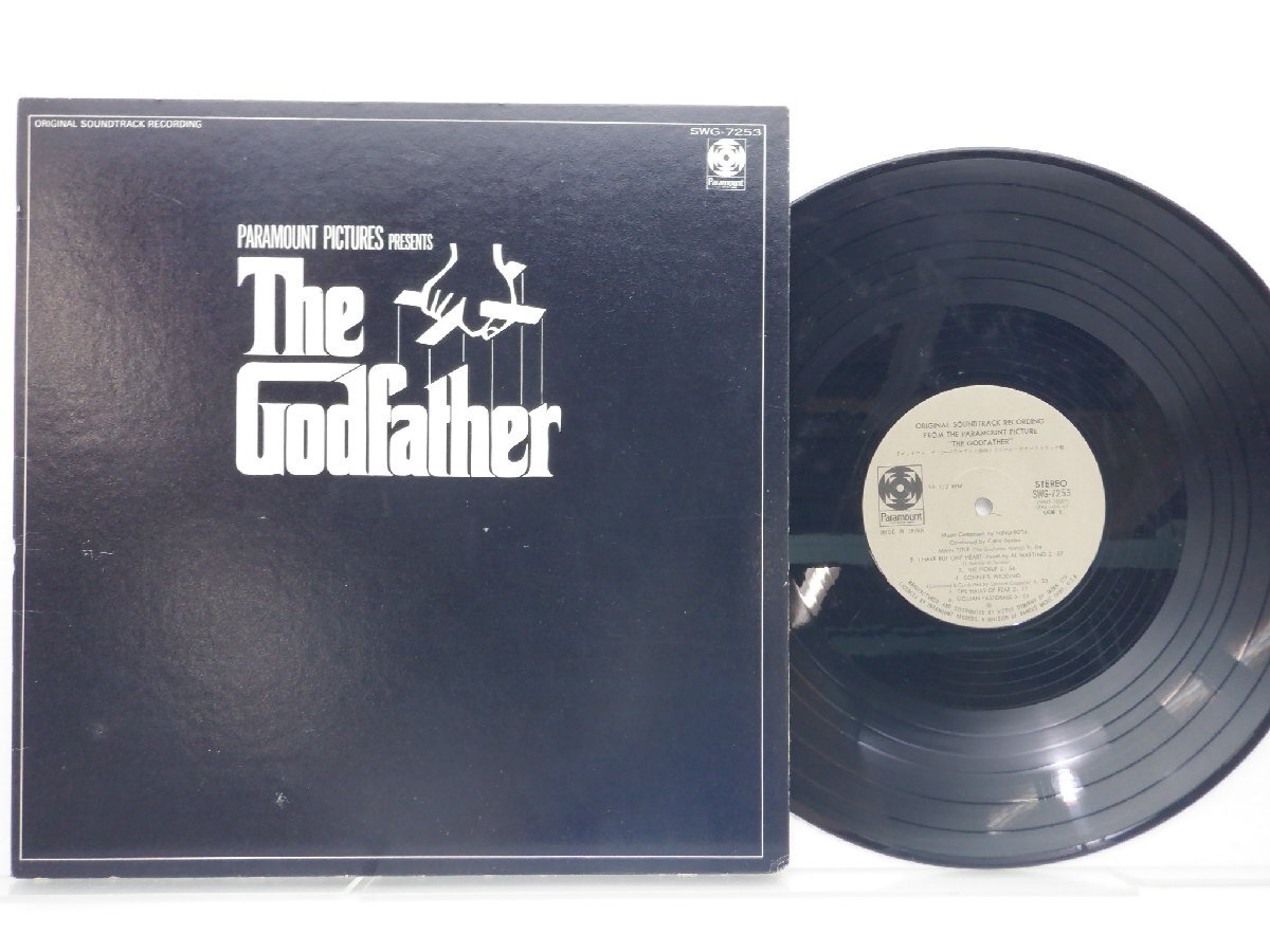 【やや傷や汚れあり】Nino Rota「The Godfather (Original Soundtrack Recording)」LP（12 ...