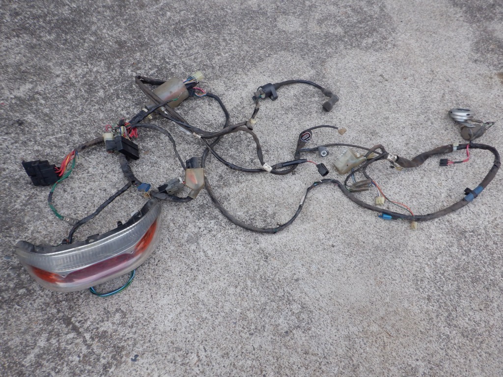 【やや傷や汚れあり】スマートディオ DIO AF56 純正メインハーネス ホーン・コイル・テールランプ付き！実働車外し！ HHの落札情報詳細 - Yahoo!オークション落札価格検索 オークフリー