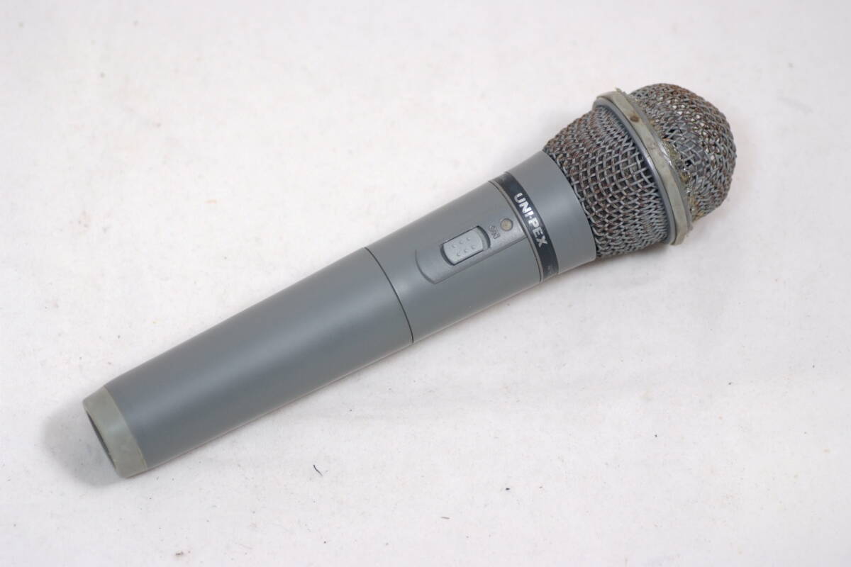 【やや傷や汚れあり】UNI-PEX(ユニペックス)ワイヤレスマイク WM-8030A 音は出ました。形状的にパナソニック(Panasonic)のOEMと思います。の落札情報詳細 - Yahoo ...