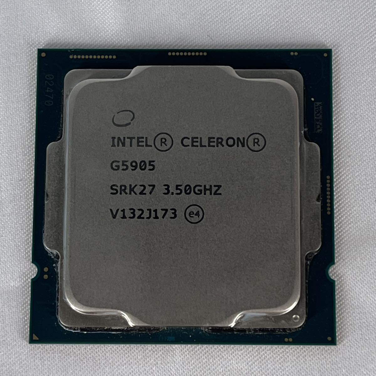 【目立った傷や汚れなし】【動作確認済】インテル Intel CPU Celeron G5905 3.5GHz 2コア2スレッド CometLake LGA1200 ②の落札情報詳細 ...