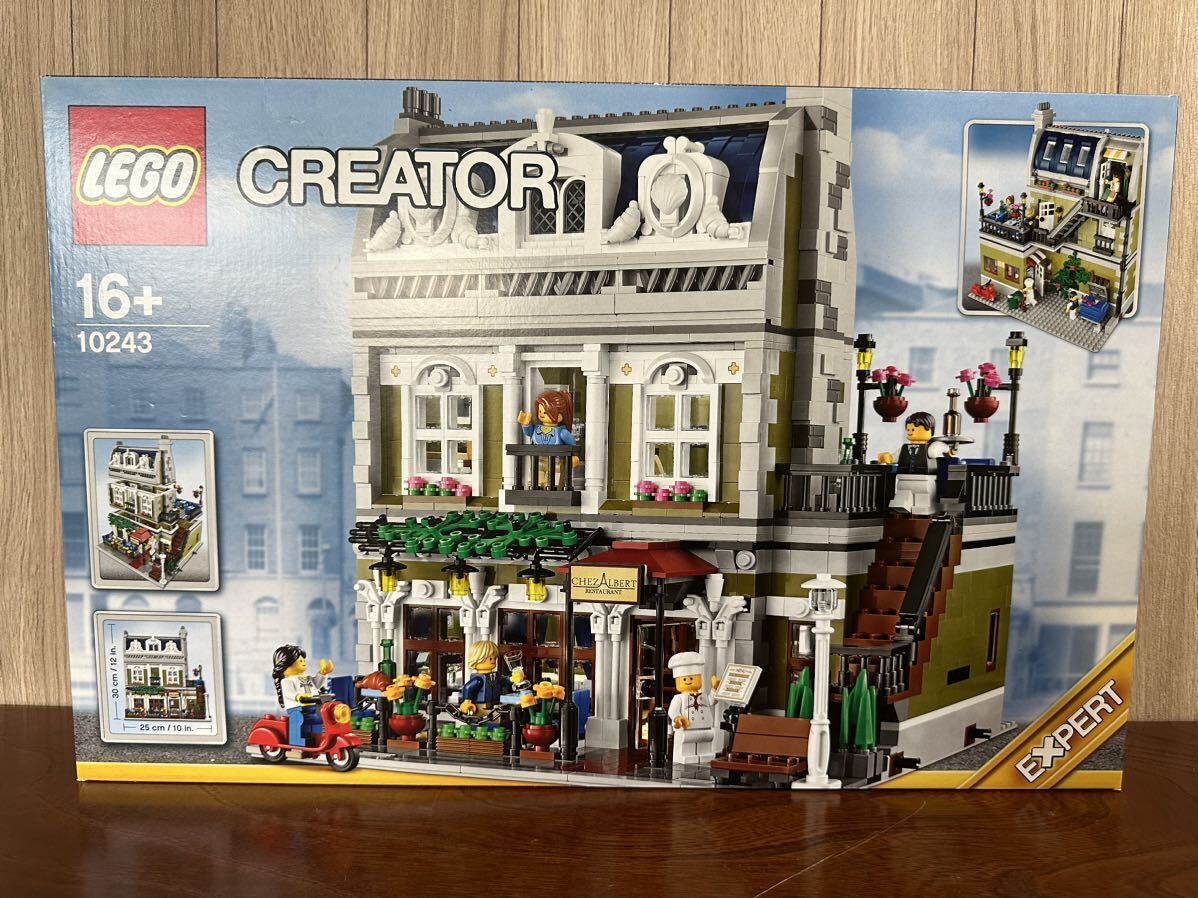 【未使用】《1円スタート》LEGO レゴ CREATOR クリエイター パリのレストラン 10243 新品 未開封の落札情報詳細 ...