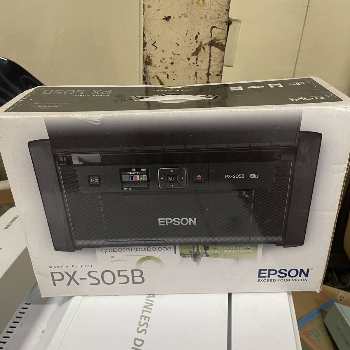 【未使用】未使用保管品 EPSON エプソン モバイルプリンター px-s05bの落札情報詳細 - Yahoo!オークション落札価格検索 オークフリー