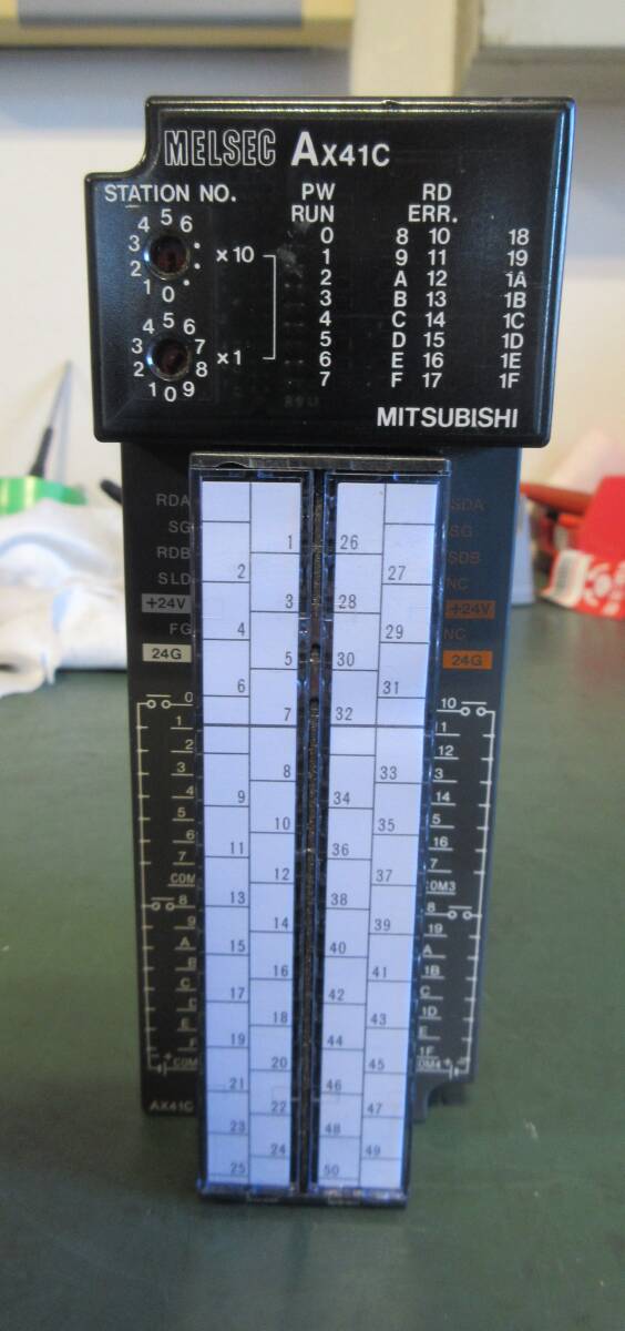【傷や汚れあり】MITSUBISHI MELSEC INPUT UNIT AX41C (W748)の落札情報詳細 - Yahoo!オークション落札価格検索 オークフリー